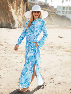 Ventilated SPF clothing